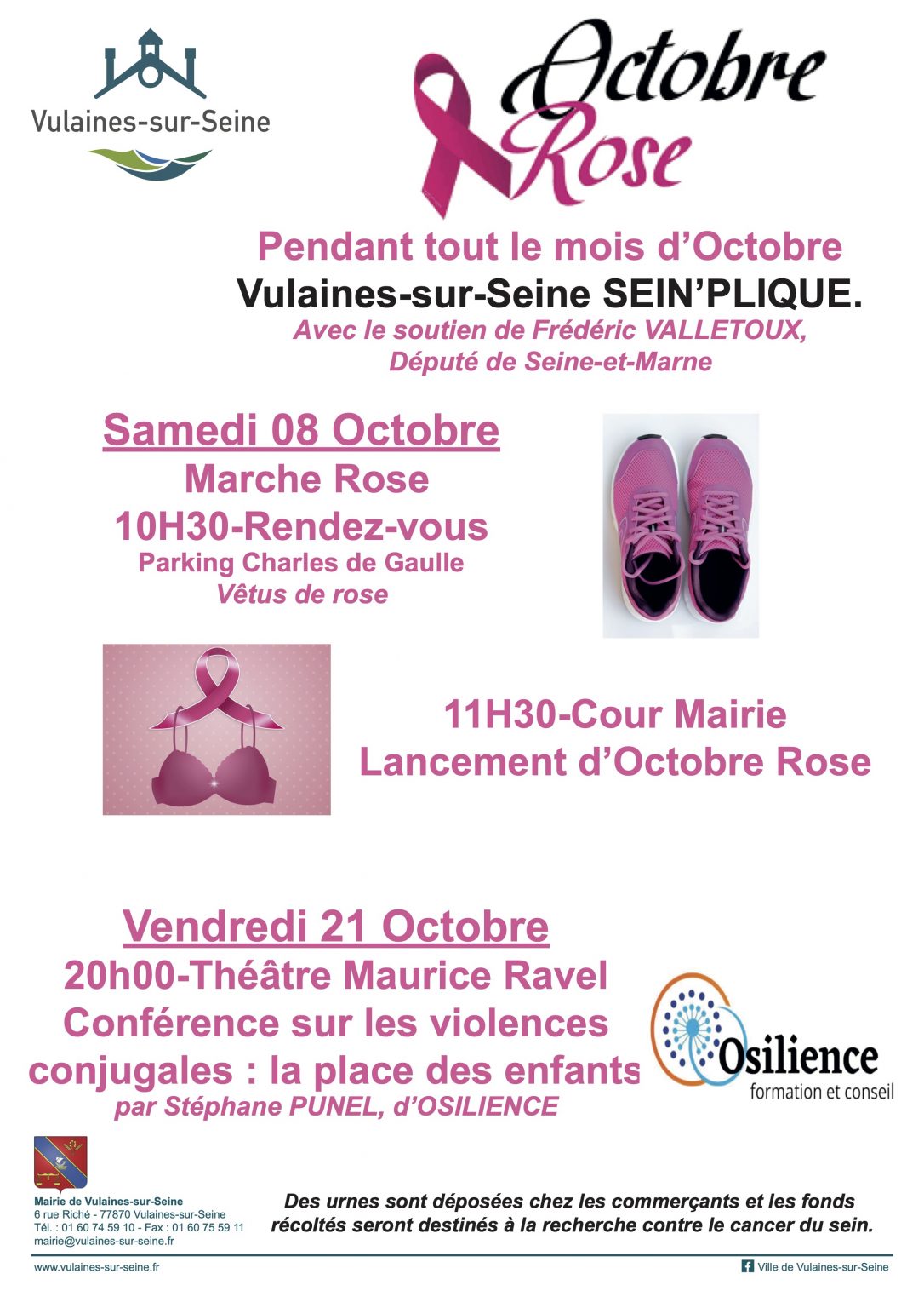 Octobre Rose 2022 – Vulaines sur Seine